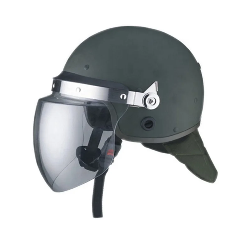 Full Face European Standard Style Riot Control Helmet - Buy Riot ...