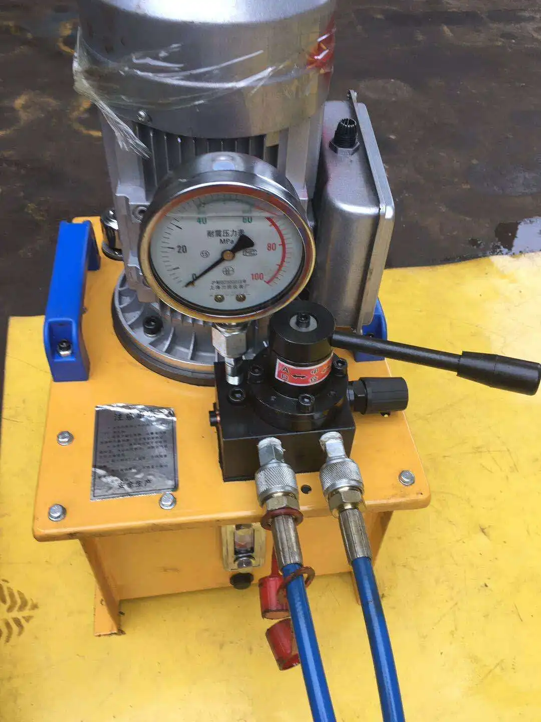 100t 200t 300t Portable Track Pin Press For Excavator Bulldozer Small ...