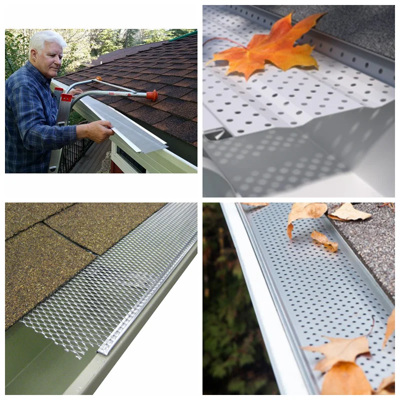 Gutter Guard Galvanized Decorative Perforated Metal - Buy Perforated ...