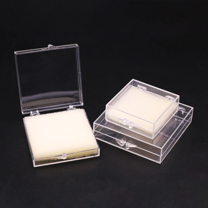 Transparent Plastic Acrylic Coin Boxes with Custom Logo