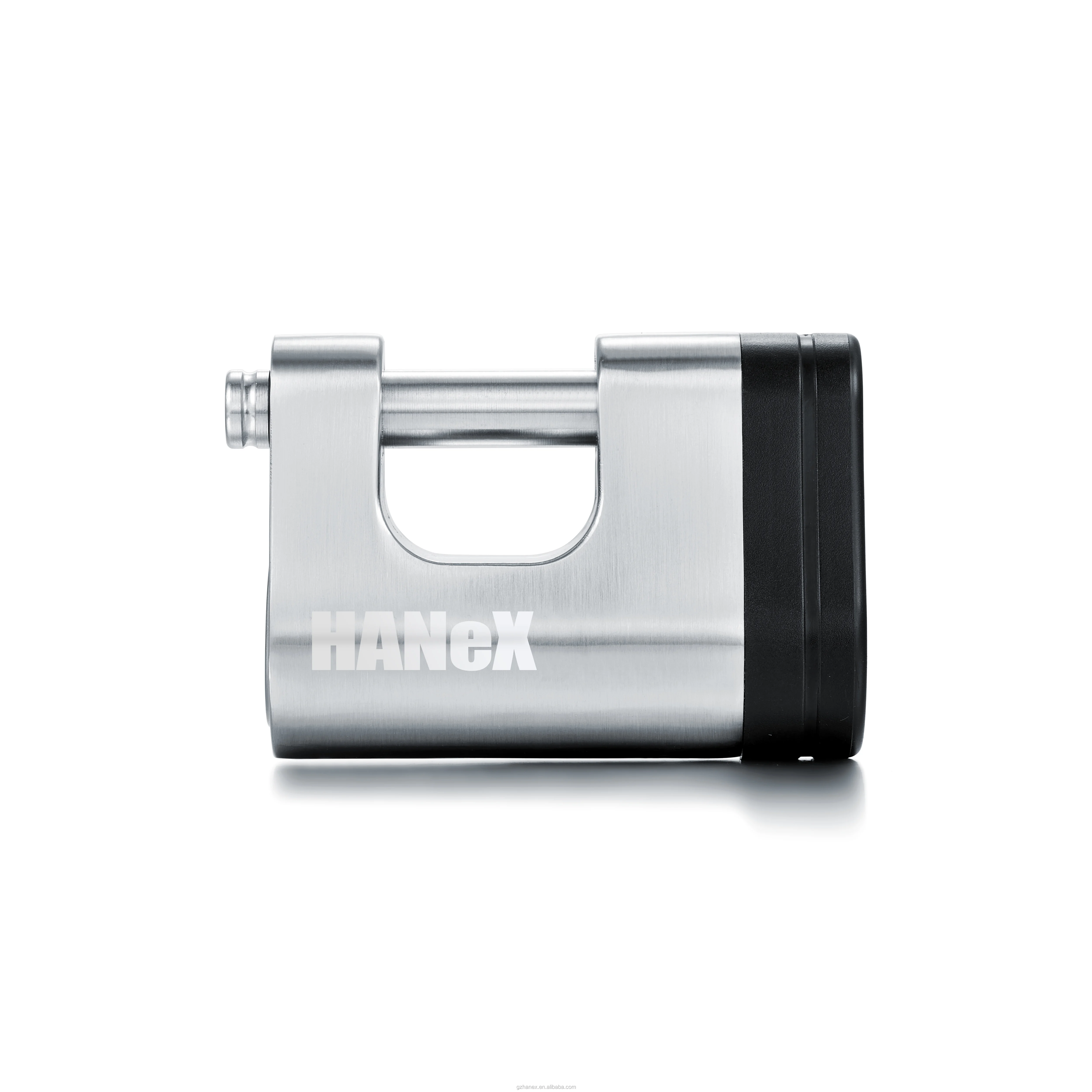 120db Straight Shackle Padlock For Garage Warehouse Door Stainless ...