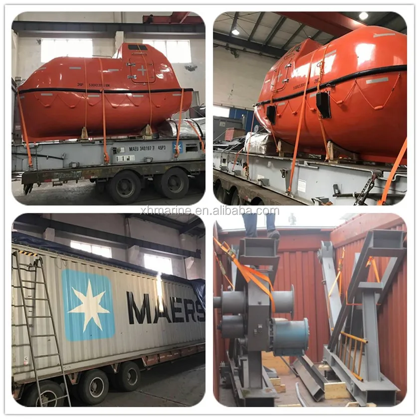 65persons Offshore Lifeboat - Fully Enclosed & Durable