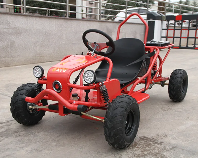 500W 48V Brushless Motor Mini Electric Go Kart for Adults & Kids