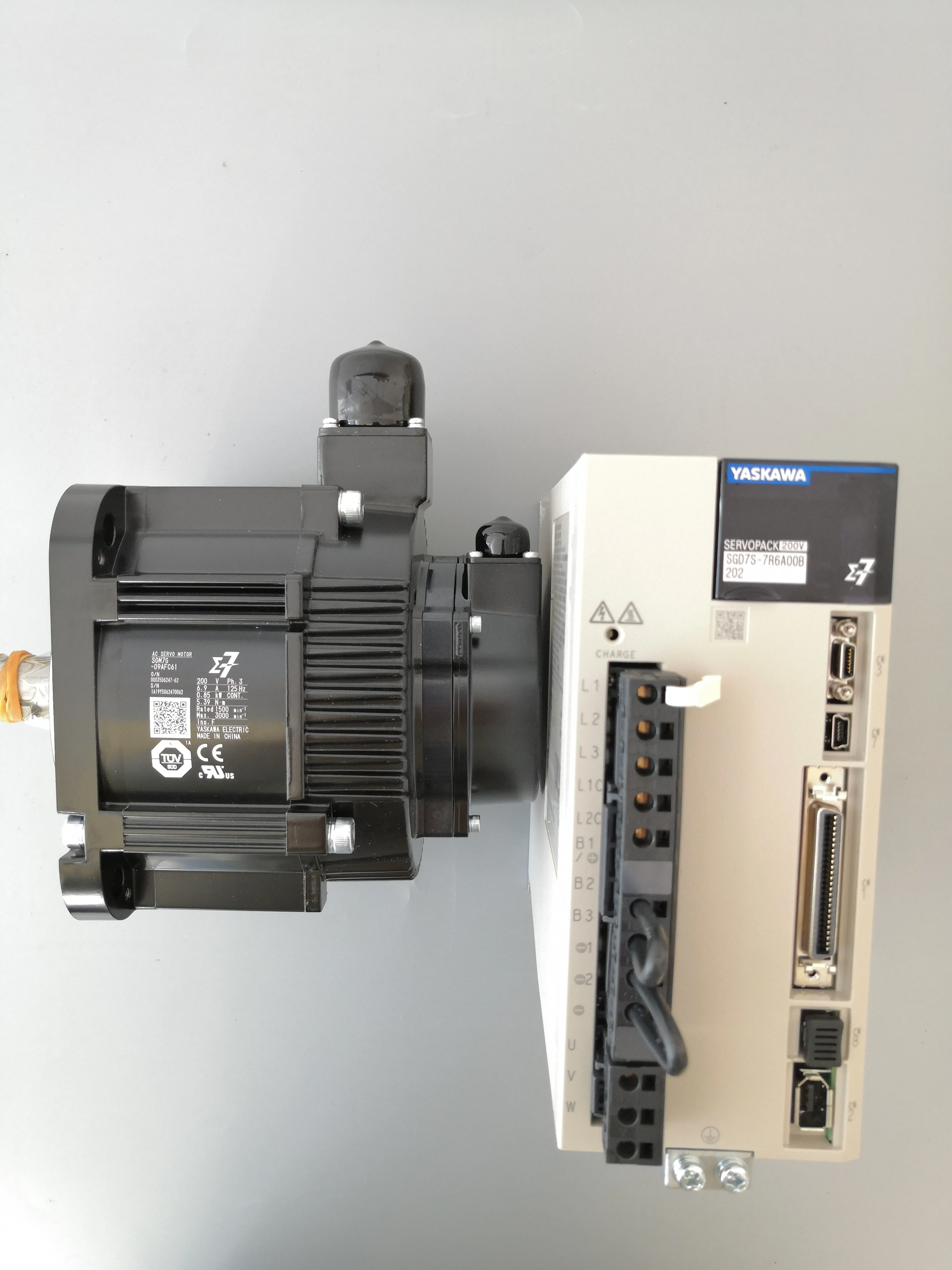 Yaskawa Sgd75-7r6a00b202 850w Servo Motor Yaskawa Brand New And ...