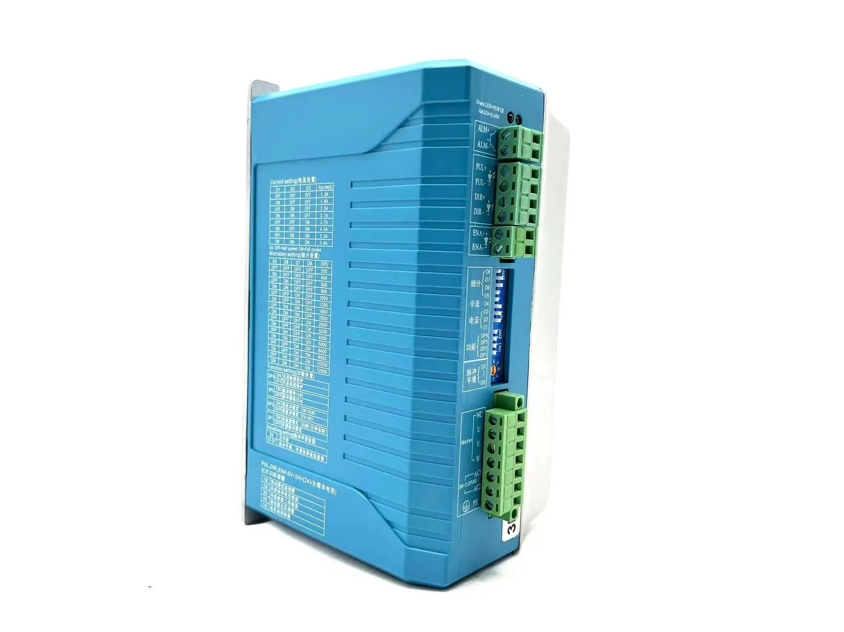 3 Phase 220vac Step Motor Driver 3m2060h/3dm2060h/3dm2080 For Nema 43/ ...