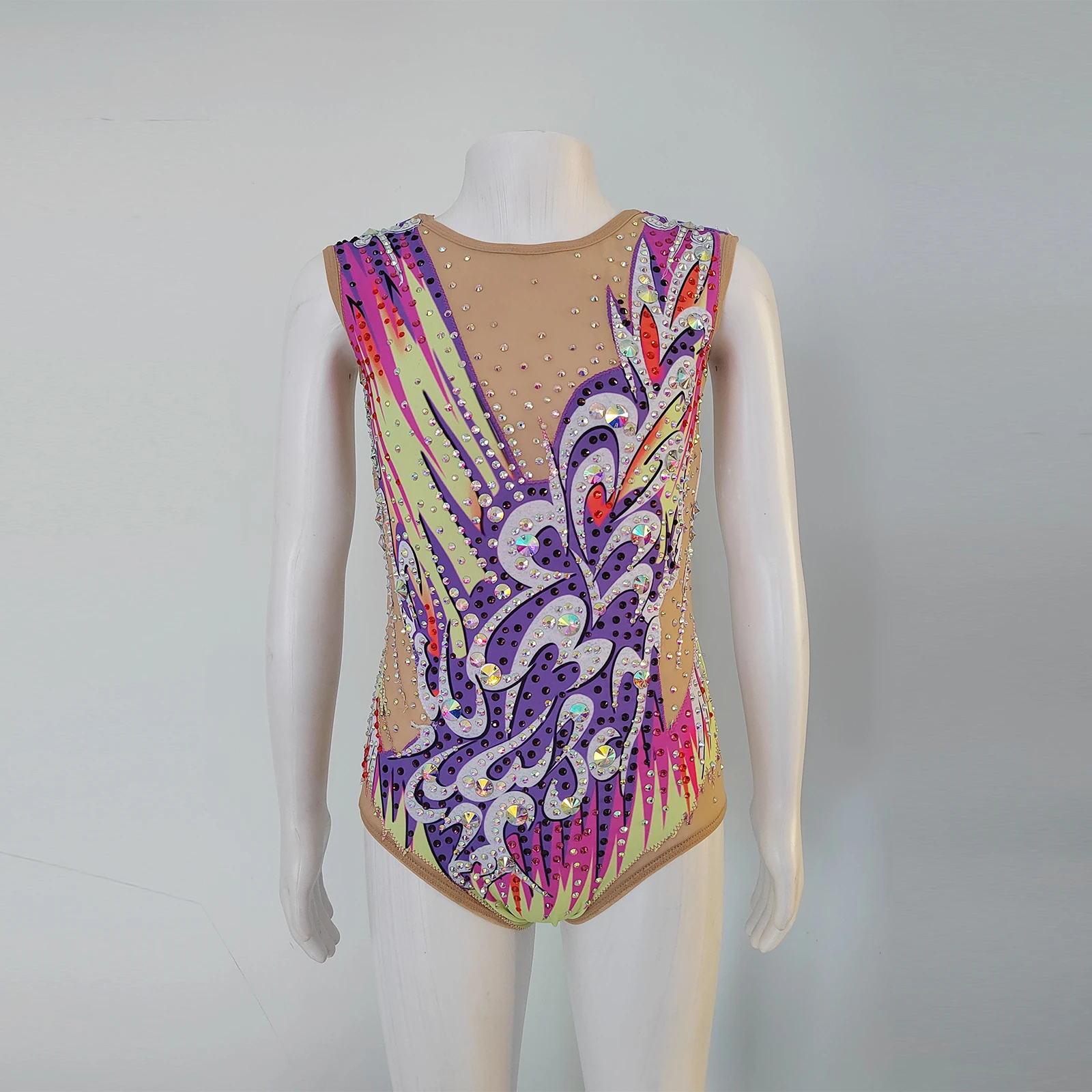 Rhythmic Gymnastics Leotards Artistic Gymnastics Leotards Rhinestones ...