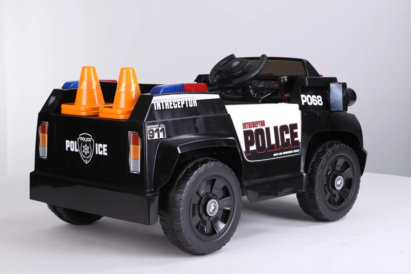 2020 Leuk Ontwerp Baby Elektrische Politie Auto Op Batterijen Rit Op ...