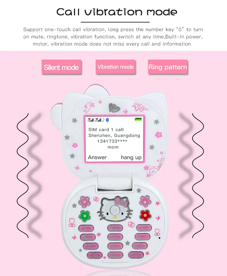 Hot Flip Mini Smallest Mobile Phone K688 For Kids Girls Gsm Dual Sim ...