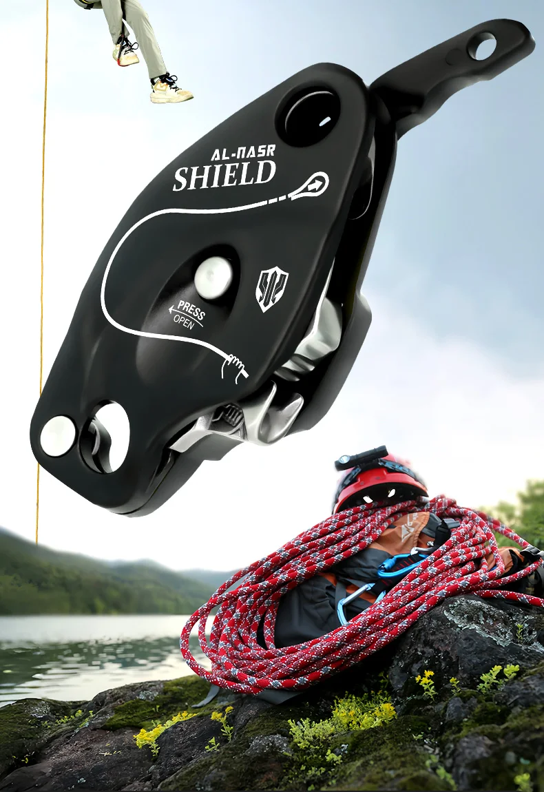 Shield Descender High-Altitude Fall Protection Device - Anti-Panic ...