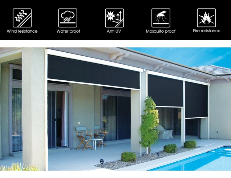 Automated Balcony Sun Blinds Canberra