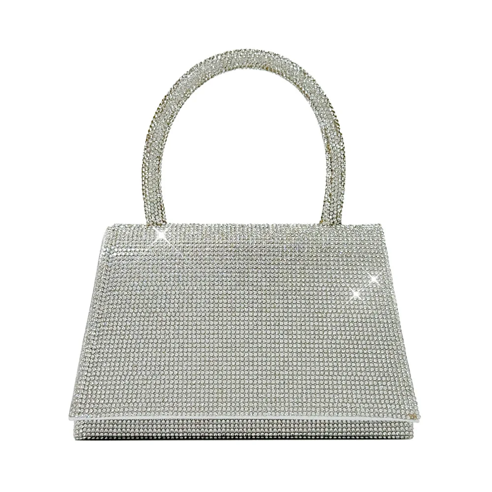 New Diamond-encrusted Evening Bag Rhinestone Handbag Womens Luxury ...
