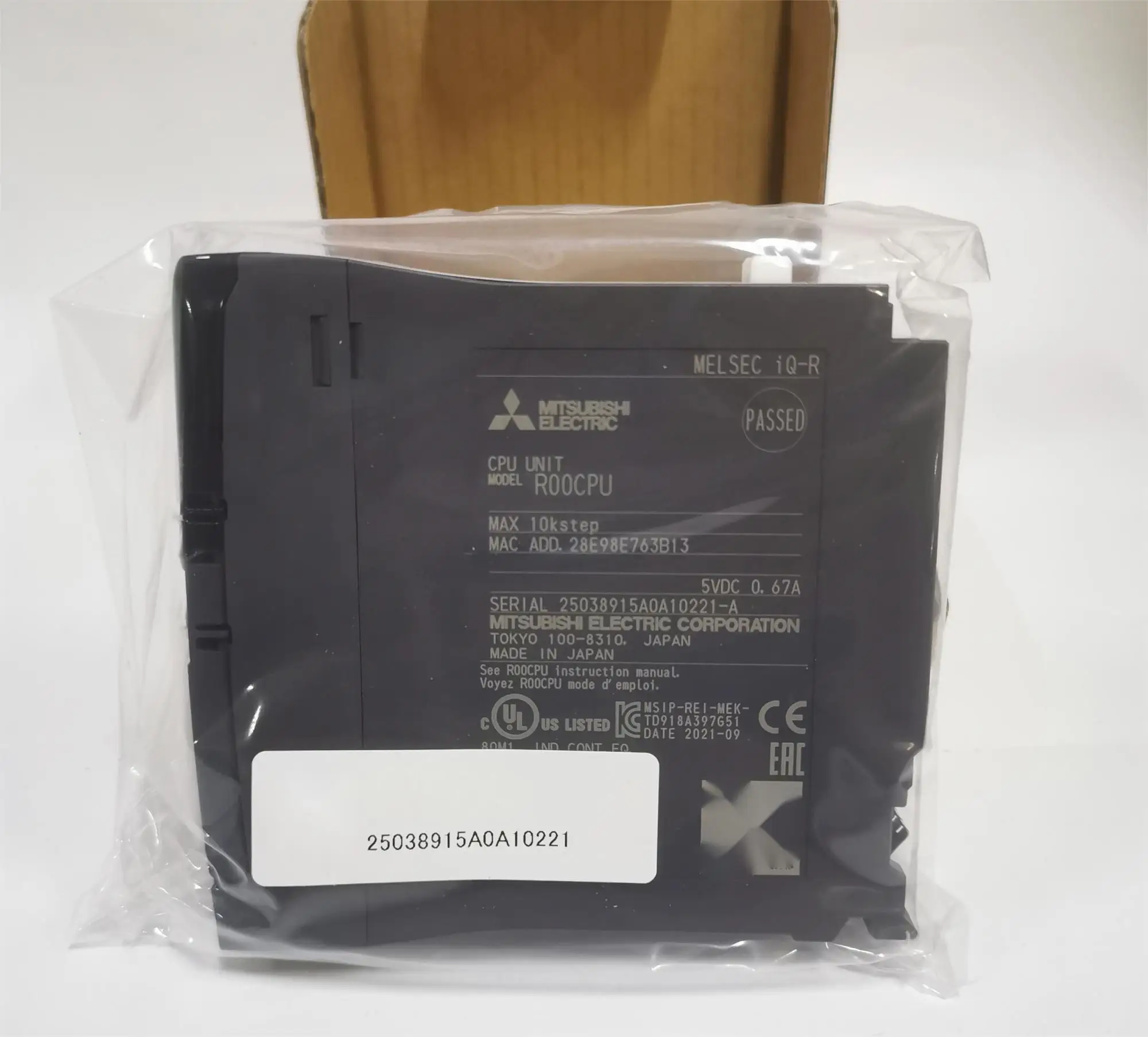 三菱IQ-Rシリーズスマートモジュール用CPU R00CPU R01CPU R02CPU R04CPU PLC PAC & 専用コントローラー ...