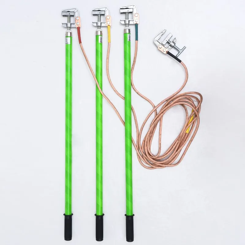 35mm2 ,75kv Earthing Set with Clamp - Temporary Grounding