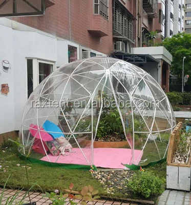 Fiberglass Igloo - Transparent Dome Tent for Winter Glamping