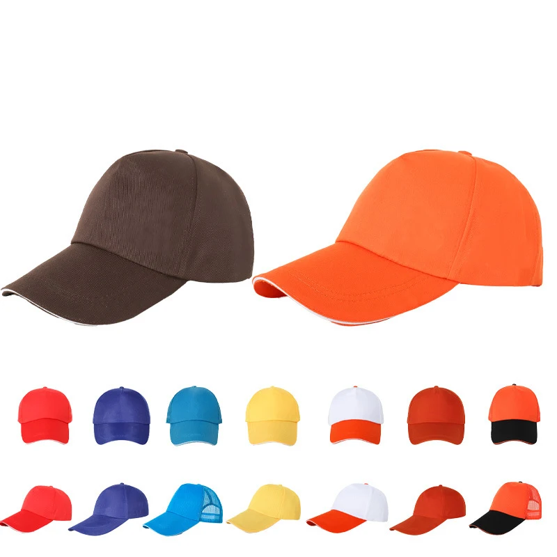 6 Panel Baseball Cap Manufacturer Custom 3d Embroidered Plain Blank ...