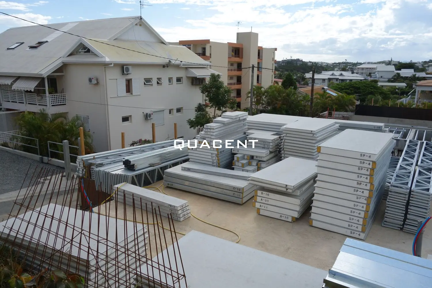 fiber cement board facing SIPs structure prefabricated house kits ...