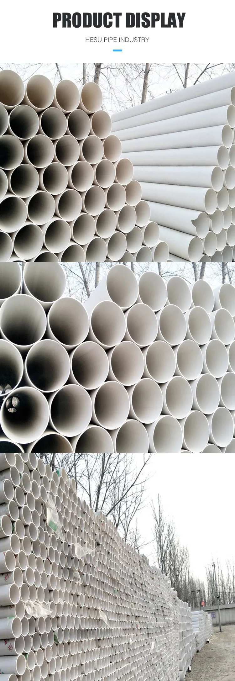 8 Inch PVC Pipe - Durable, Lightweight, and Versatile
