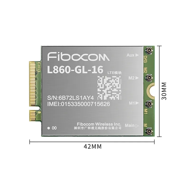 Fibocom L860-GL-16 lte & wcdma module for high speed bandwidth ...