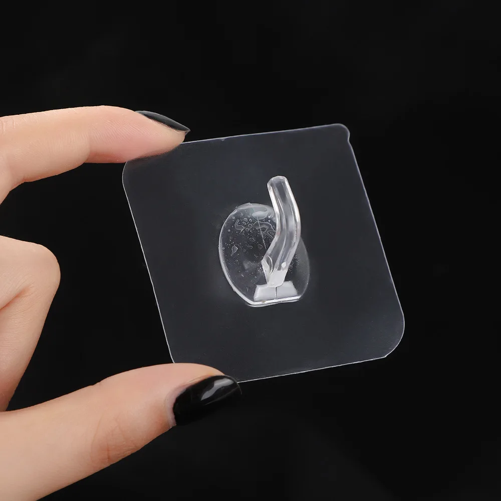 Wholesale Nail-Free Strong Seamless Transparent Horn Hook Non ...