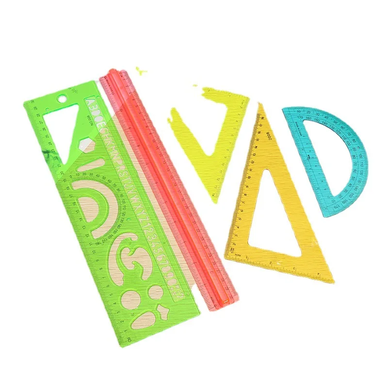 Geometry And Compass Math Set Includes Rulers Protractors Dividers Set ...