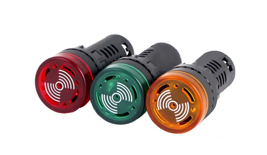 Buzzer Indicator Alarm Flash-signal-light Led-active Ad16-22sm Yellow ...