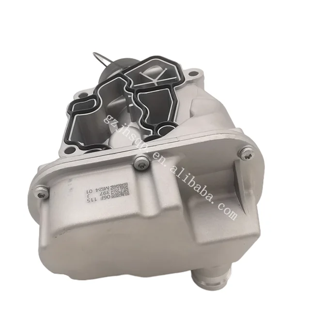 06F115397F High Quality Aluminum Engine Oil Filter Housing 06F115397J ...