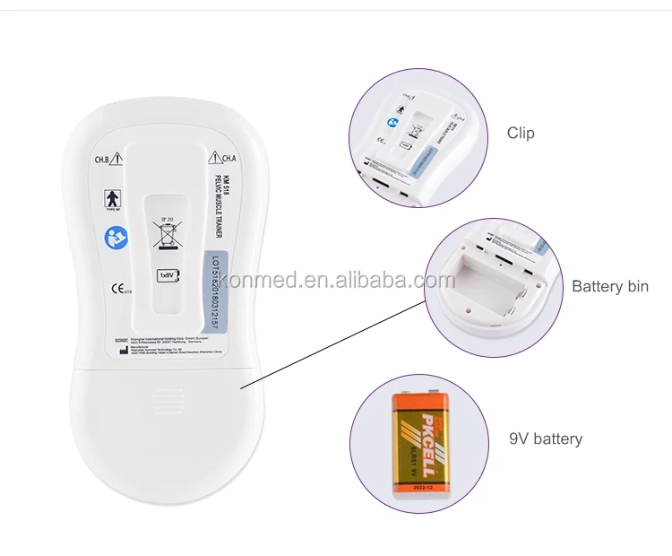 Kegel Muscle Trainer - Pelvic Floor Exerciser with CE & ISO Certificates