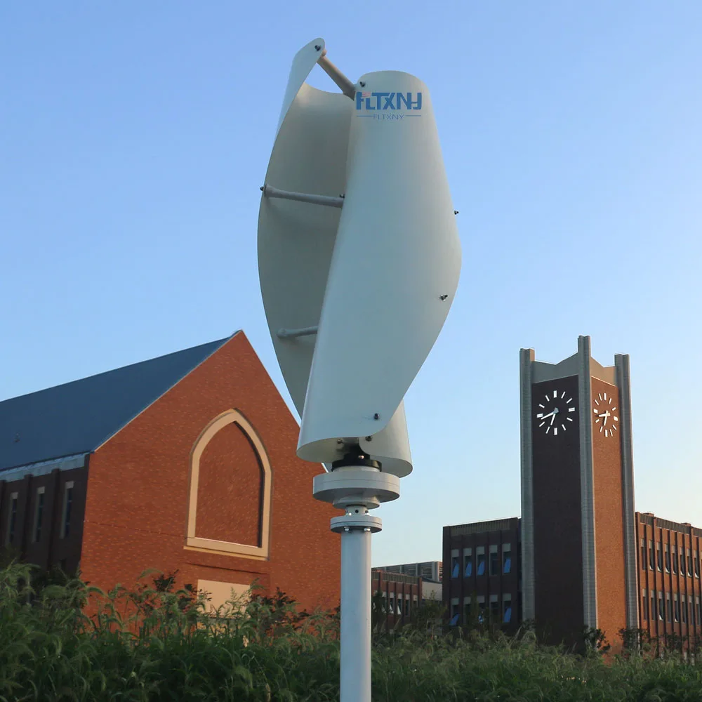 FLTXNY 3 Phase 1000W 24V 48V 96V Vertical Spiral Wind Generators for ...