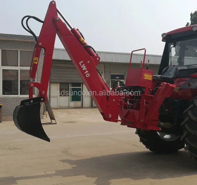 Tractor Towable Backhoe Attachment/ Mini Tractor Excavator Machine ...
