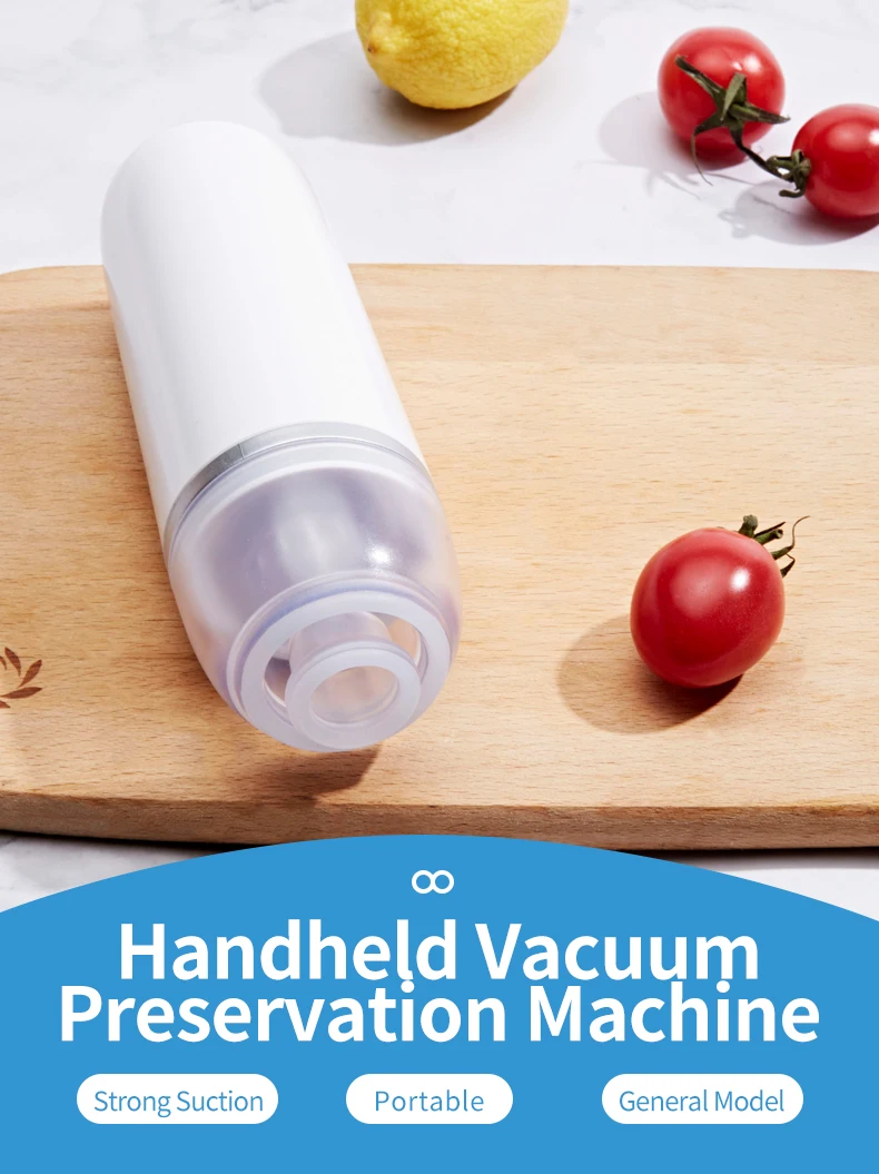 Rechargeable Portable Vaccum Sealer Handheld Vacuum Preservation ...