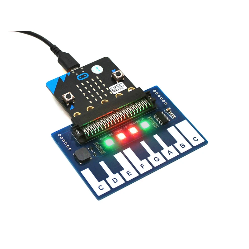 3.3V Mini Piano Module for BCC micro:bit microbit Touch Keys to Play ...