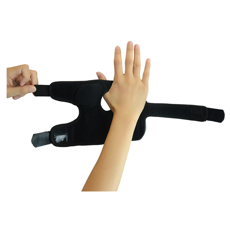 Palm Thumb Support Gym Brace Guard Wrap - Wrist Support Band for Weight ...