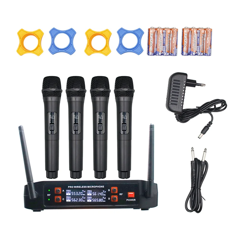 Professional Handheld Wireless Mic Fm Stage Professional Performance ...