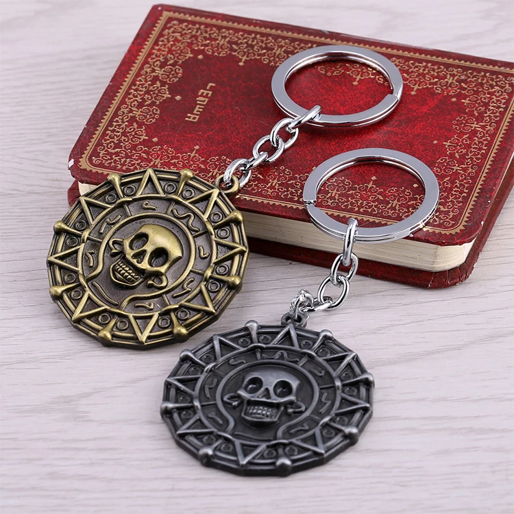 Pirates Of The Caribbean Metal Key Chain Pirates Keyring - Buy Pirates ...