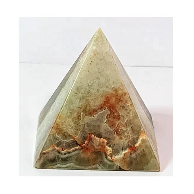 Perfect Quality Onyx Marble Pyramid Clock For Office - Buy Pyramid ...
