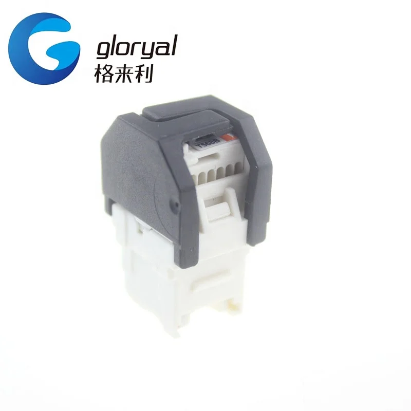 3M Type Toolless Keystone Jack Module RJ45 Cat6 UTP Female