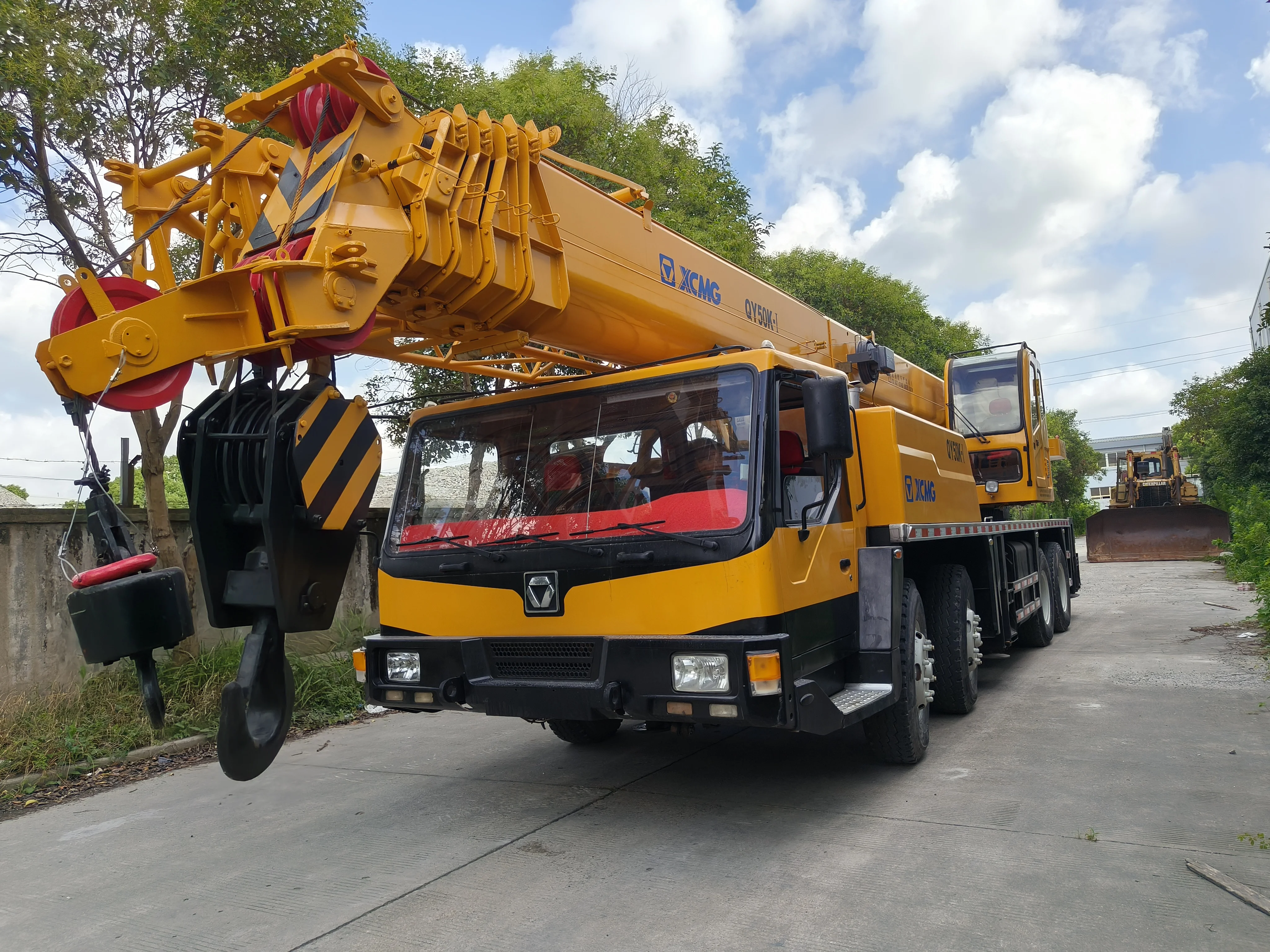 China Original Qy50k 50 Ton Truck Crane/used Mobile Crane Qy50k Qy50b Qy50k-i Qy50k-ii Qy50kc ...