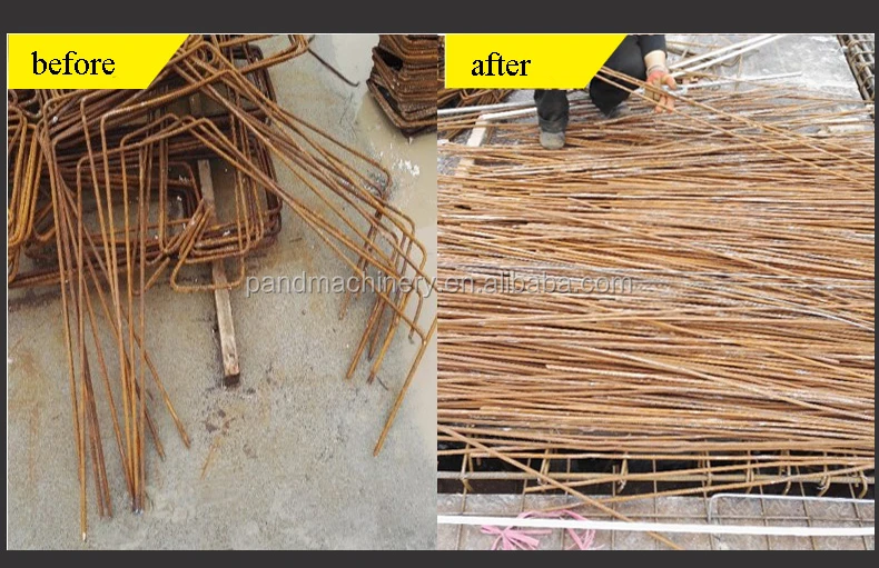4~10mm Waste Rebar Straightening Machine - Efficient Recycling