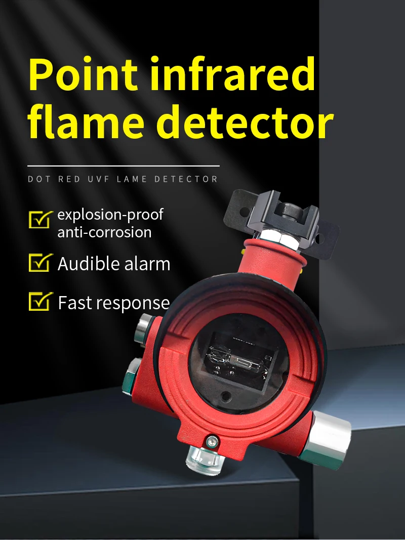 S600-exir3 Triple Infrared Flame Detector - High Accuracy