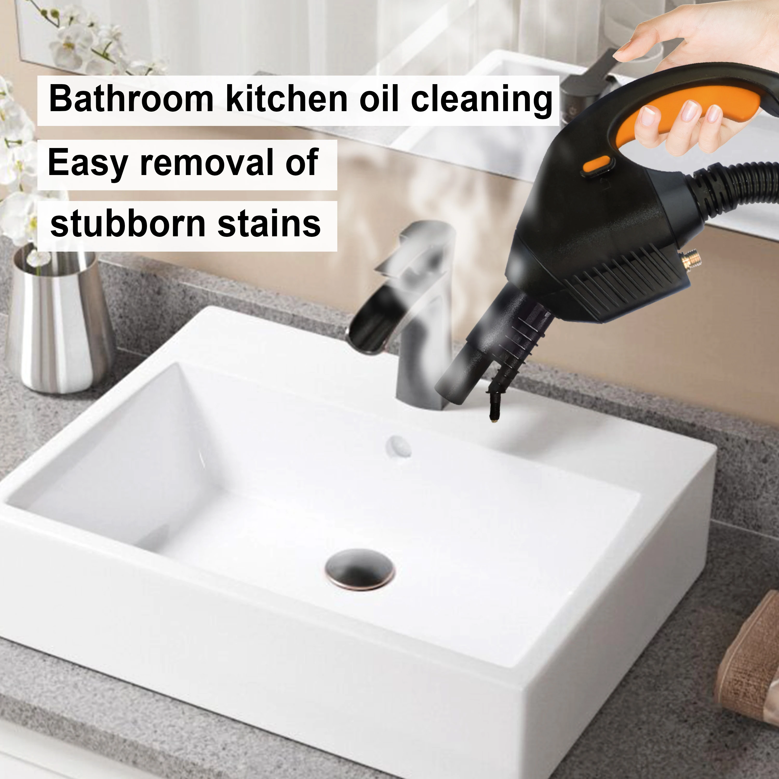 SIPPON Steam Vacuum Cleaner - 9KG High Pressure Carpet Tool