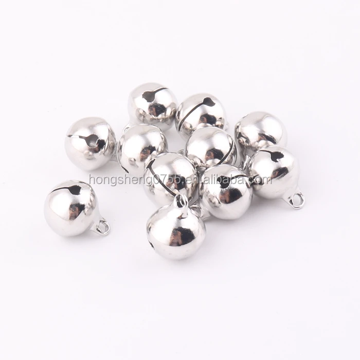 Factory Supply 13mm Non Toxic Brass Round Metal Small Jingle Bell For ...