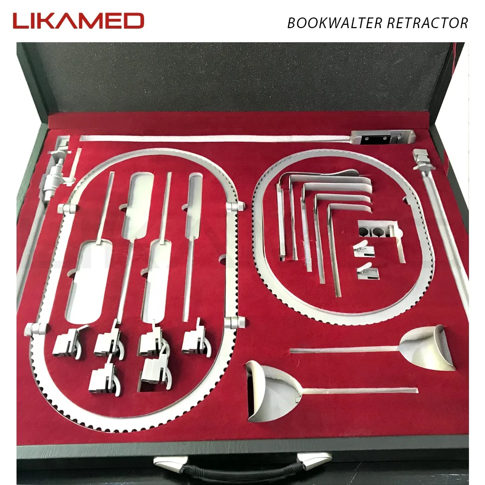 LIKAMED Bookwalter Retractor Set - Durable German Stainless Steel