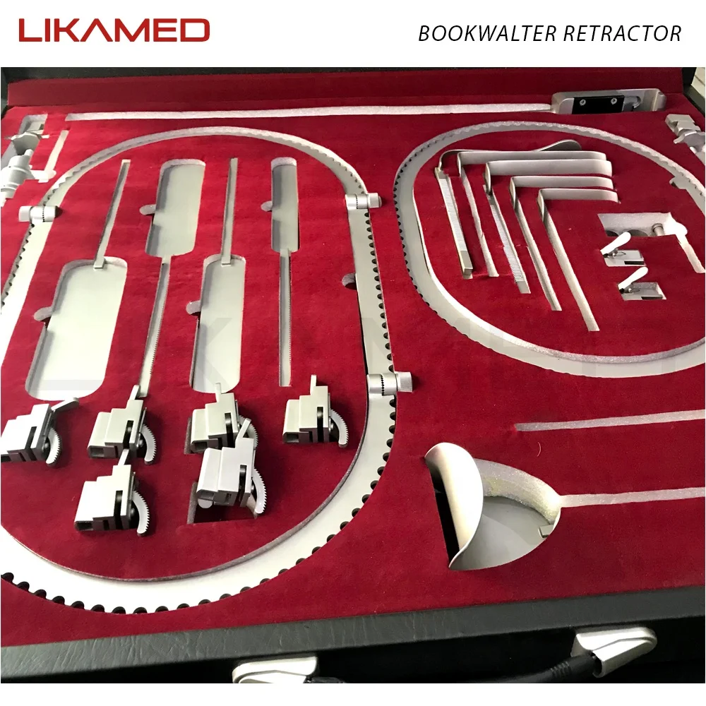 LIKAMED Bookwalter Retractor Set - Durable German Stainless Steel