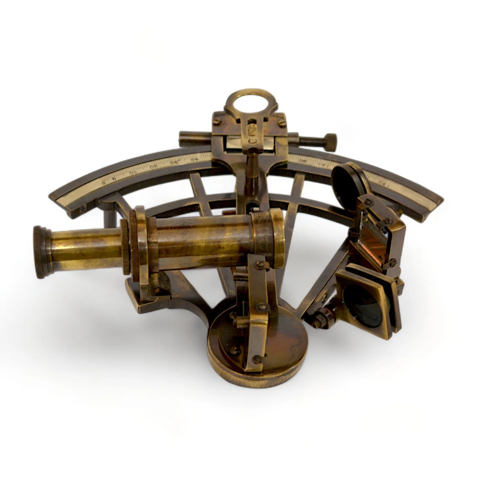 Antique Vintage Brass German Sextant Astrolabe Nautical Custom Luxury ...