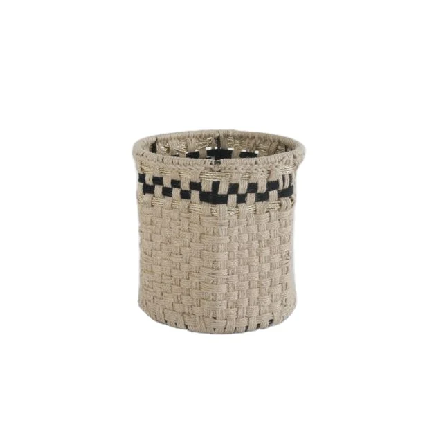 Jute Basket Natural Handcrafted Round Shape Baskets Without Handles For ...