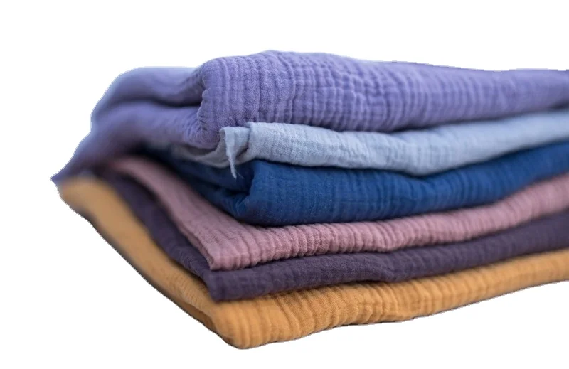 Polyester/Cotton Muslin Gauze Fabric Eco-Friendly Breathable Plain ...