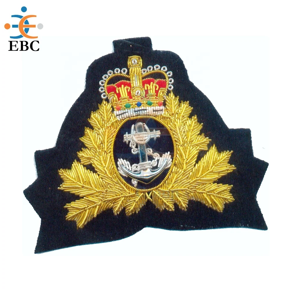 Oem Royal Canadian Navy Petty Officers Cap Badge Customized Military ...