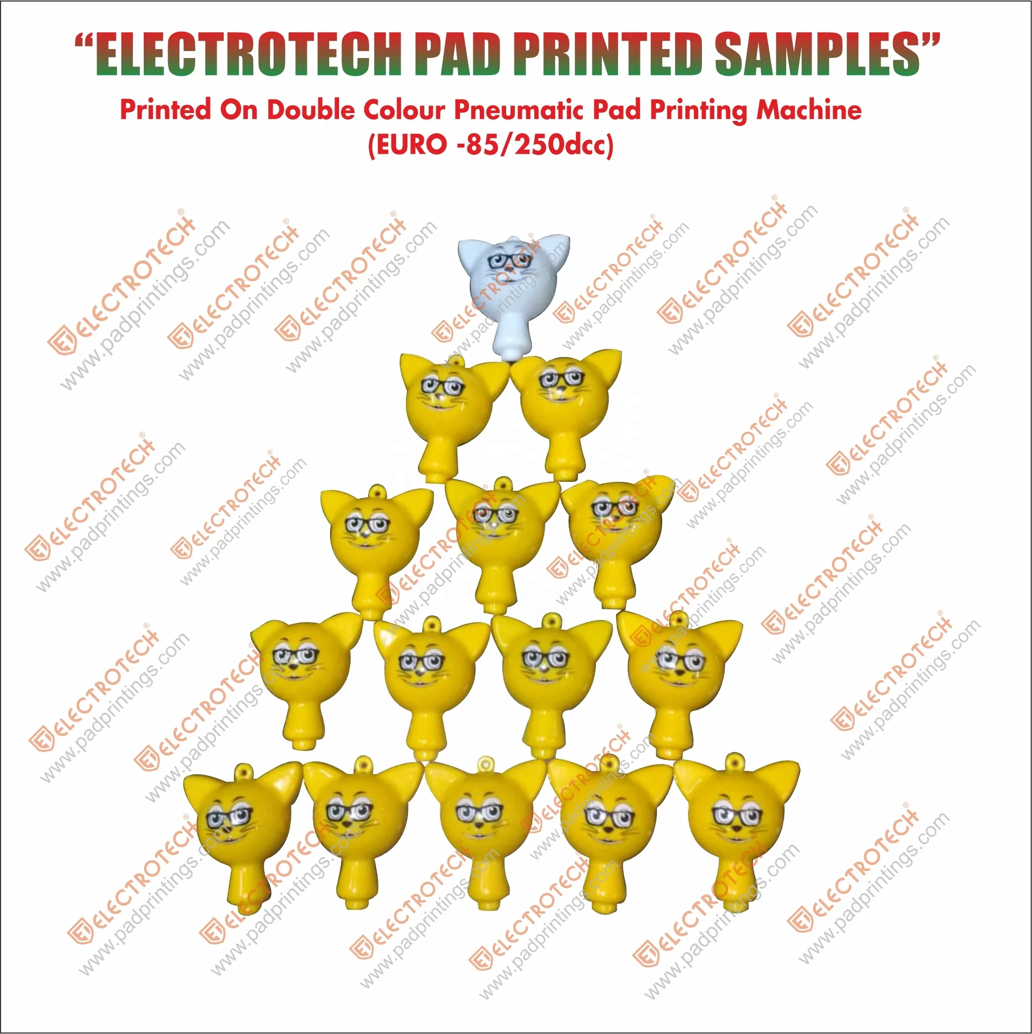 2 Color Pneumatic Pad Printing Machine Double Color Tampo Printing ...