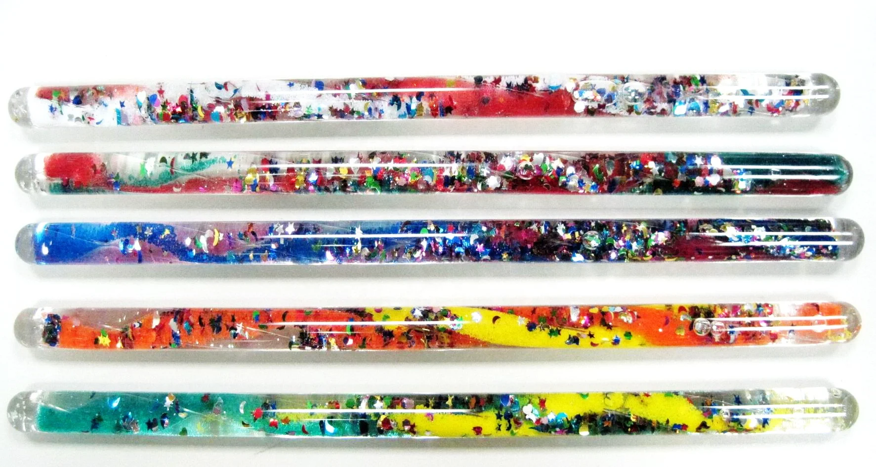 Magic Wonder Tube Glitter Wand Sensory Liquid Motion Timer Bubbler ...