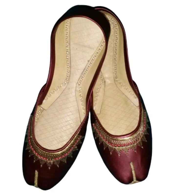 Punjabi Jutti 2022 Custom Pakistani Khussa / Khussa Shoes Women Flat ...